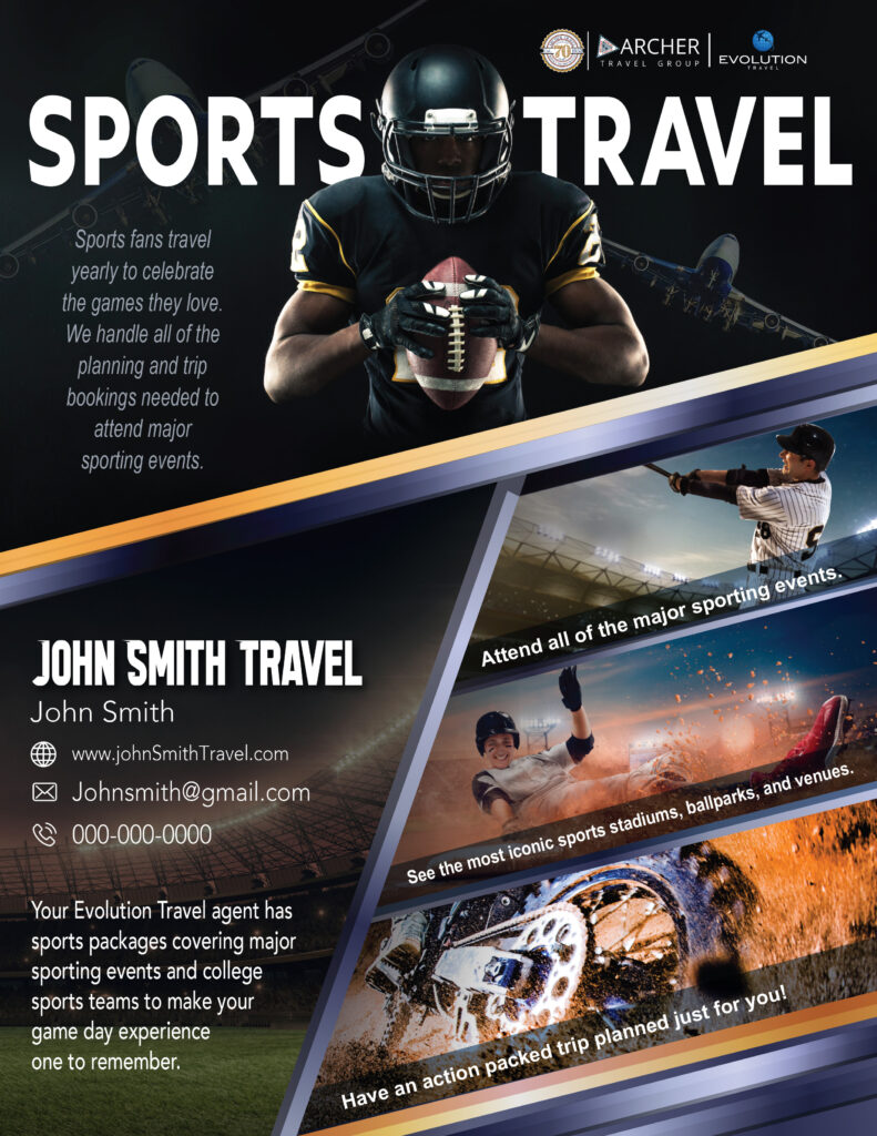 Sports Travel Bundle - Archer | Evolution Travel Shop